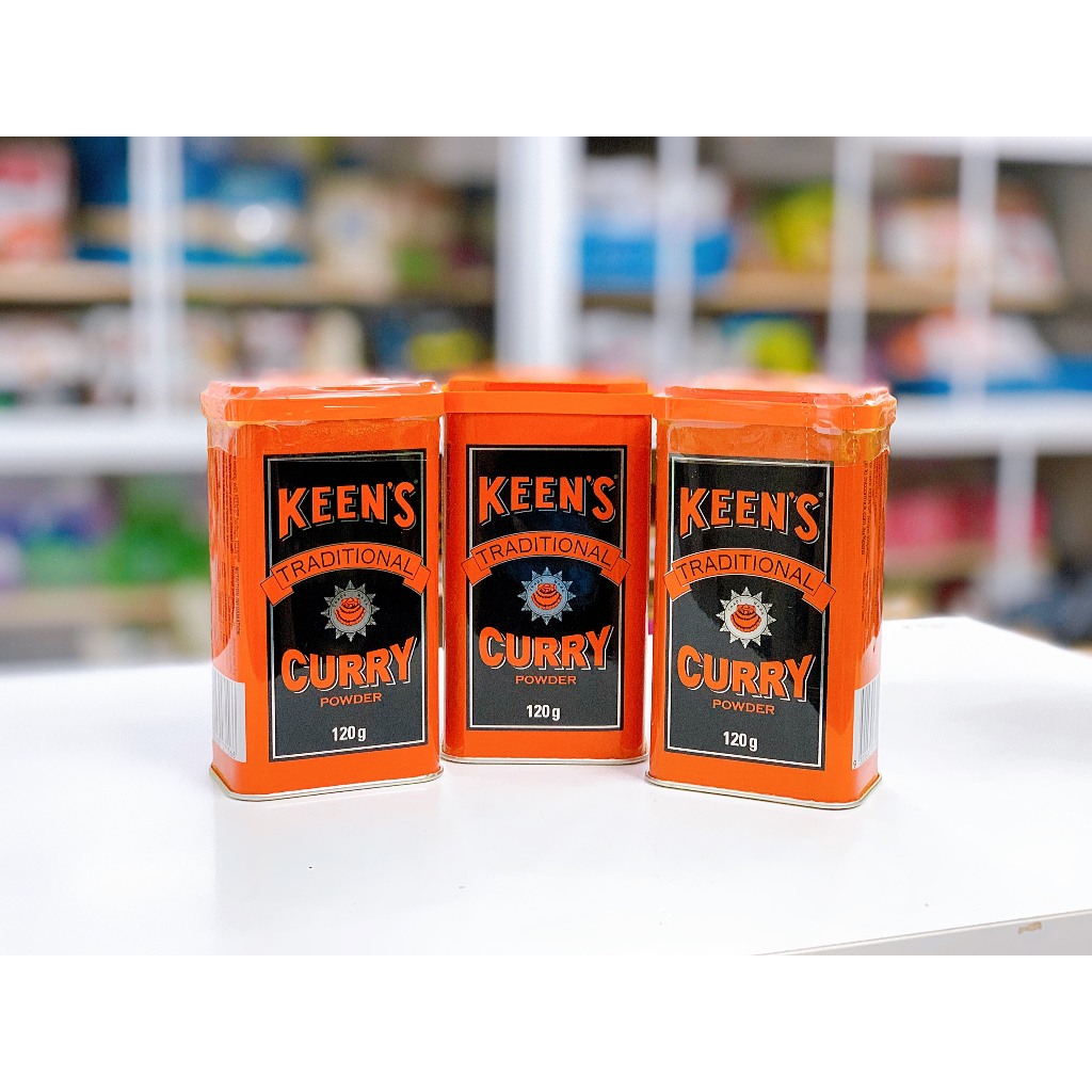 (HÀNG ÚC) Bột cà ri bò truyền thống thương hiệu KEEN'S curry powder hộp ...