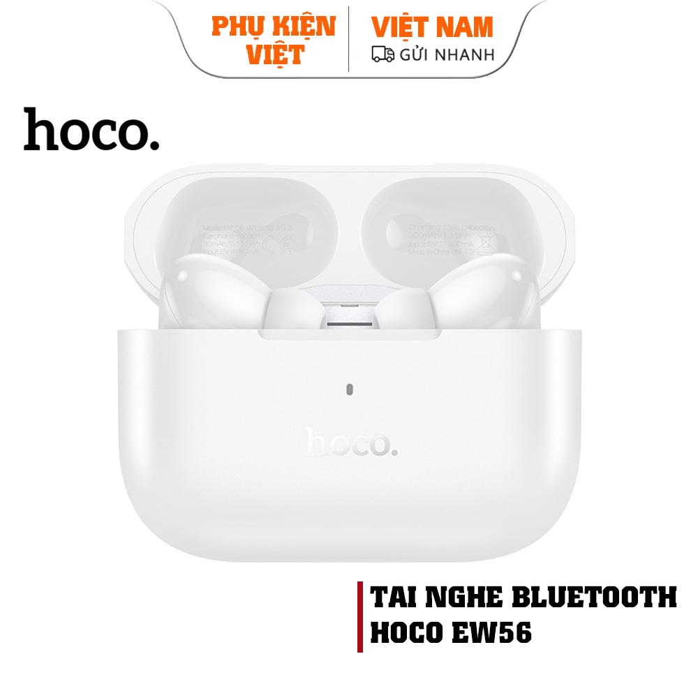 Tai nghe không dây Hoco EW56 bluetooth 5.3, có mic đàm thoại, đốc sạc ...