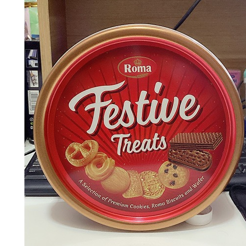 Bánh hổn hợp Roma Festive Treats 300gr của Indonesia - Exp 05/09/2024 ...