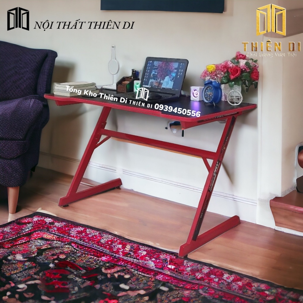 Bàn Z gaming , bàn chơi game,học tập ,làm việc khung chữ z,kích thước ...