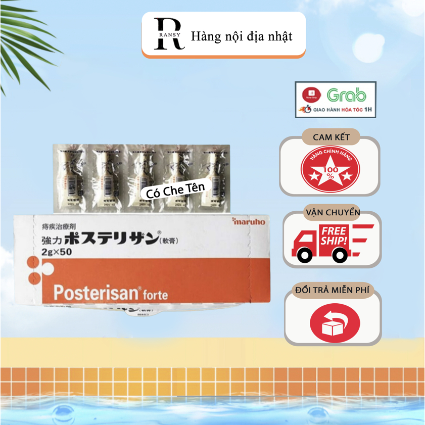 Kem bôi trĩ Posterisan Forte nội địa Nhật Bản ( Hàng Bệnh Viện ...