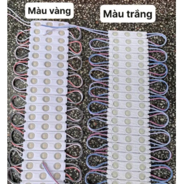 Led Hắt 3 Bóng, led modul siêu sáng 12V chống nước trang trí ngoài trời ...