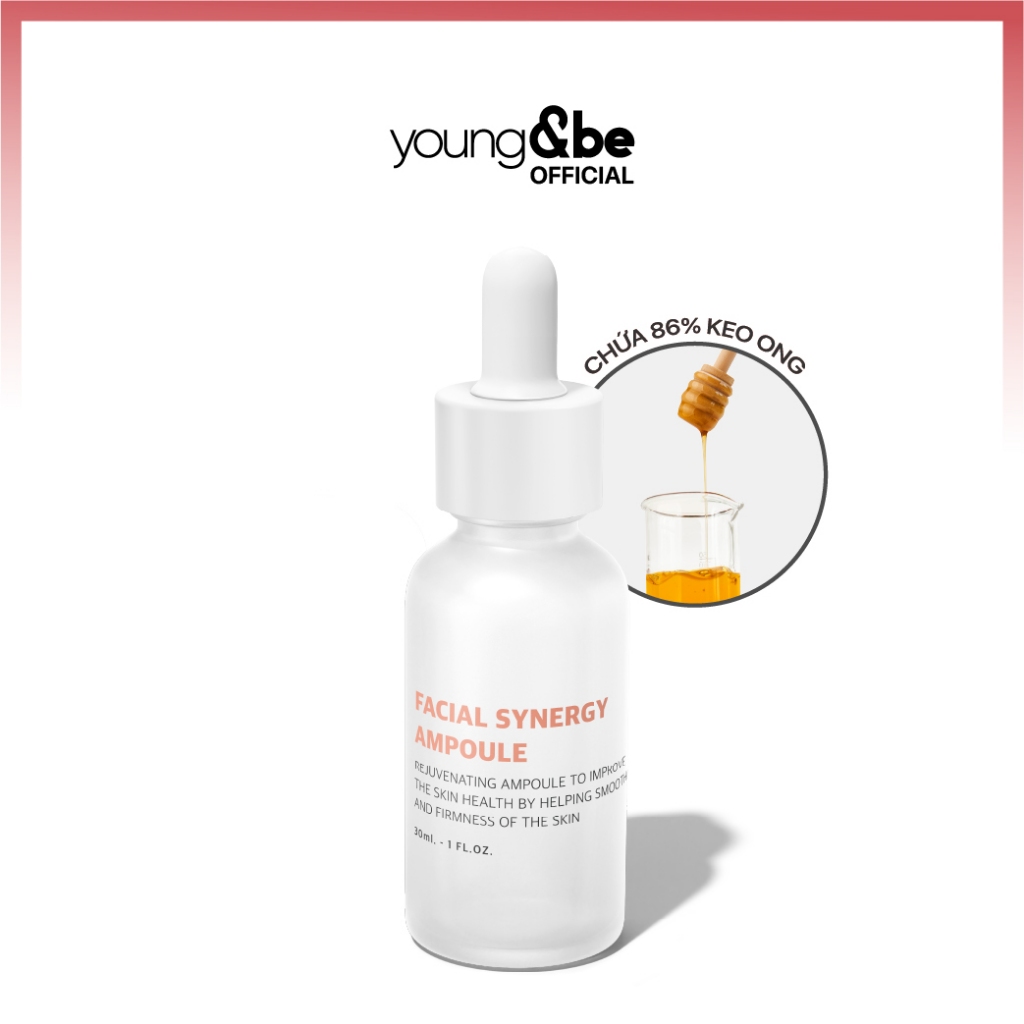 Tinh chất dưỡng ẩm chống lão hóa Young&be Facial Synergy Ampoule 30ml ...