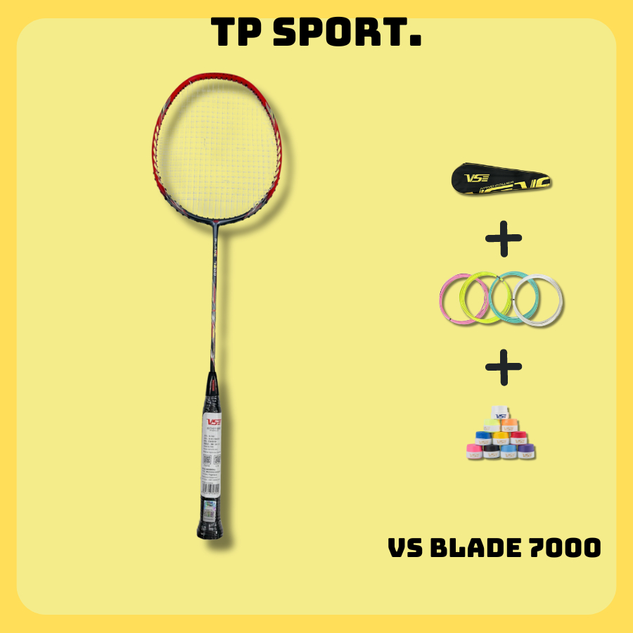 Vợt cầu lông VS Blade 7000,7100,7200,7300,7500,7700 8000, 8100, 8200, 8300 chính hãng full ...