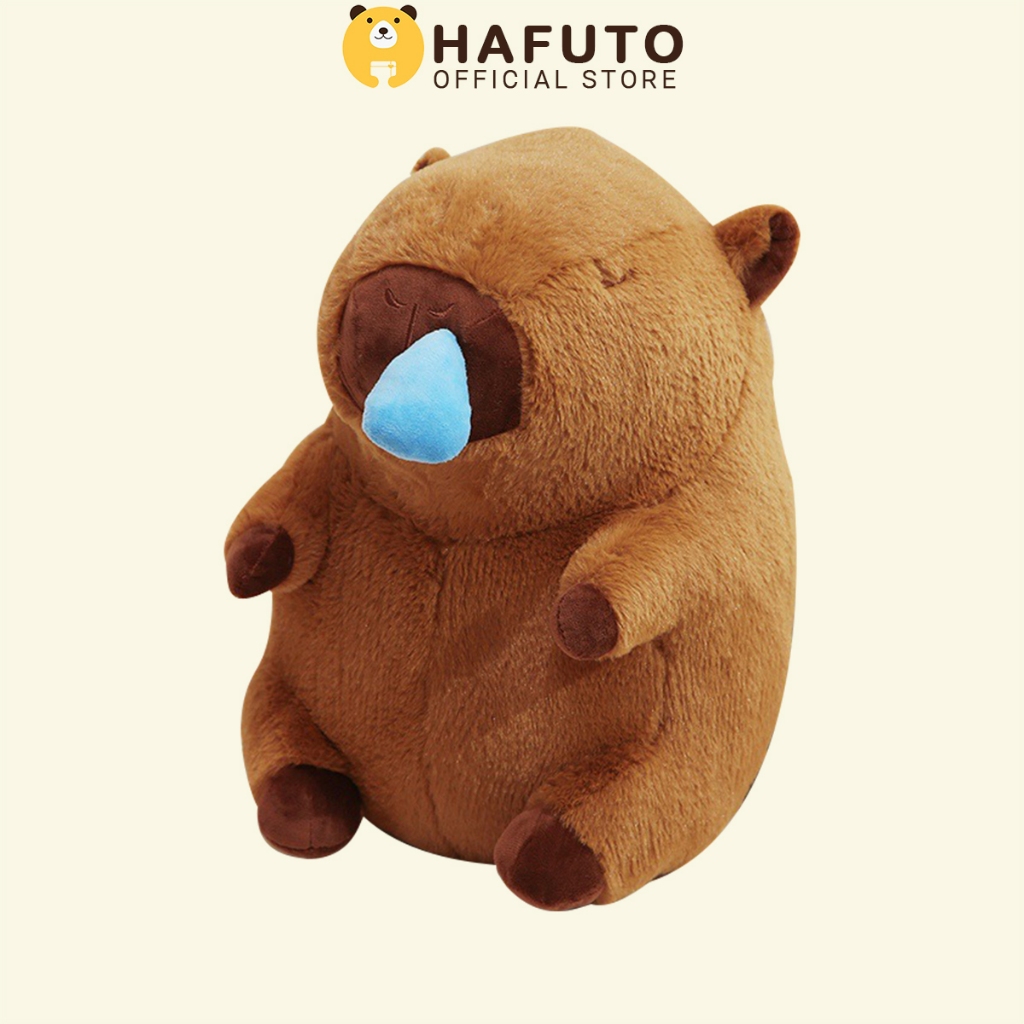 Gấu Bông Chuột Capybara Hafuto chảy nước mũi đáng yêu, quà tặng đồ chơi ...