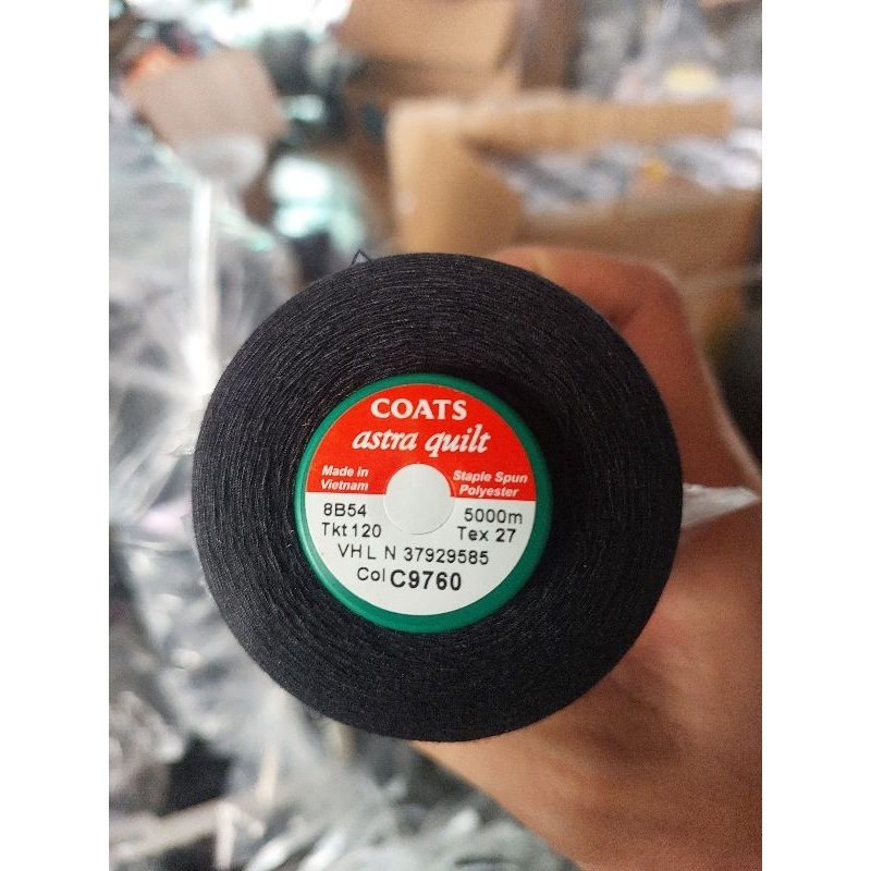 Chỉ may Coats astra Quilt C9760, C9700 tex 27 5000m (60/3) | Shopee ...
