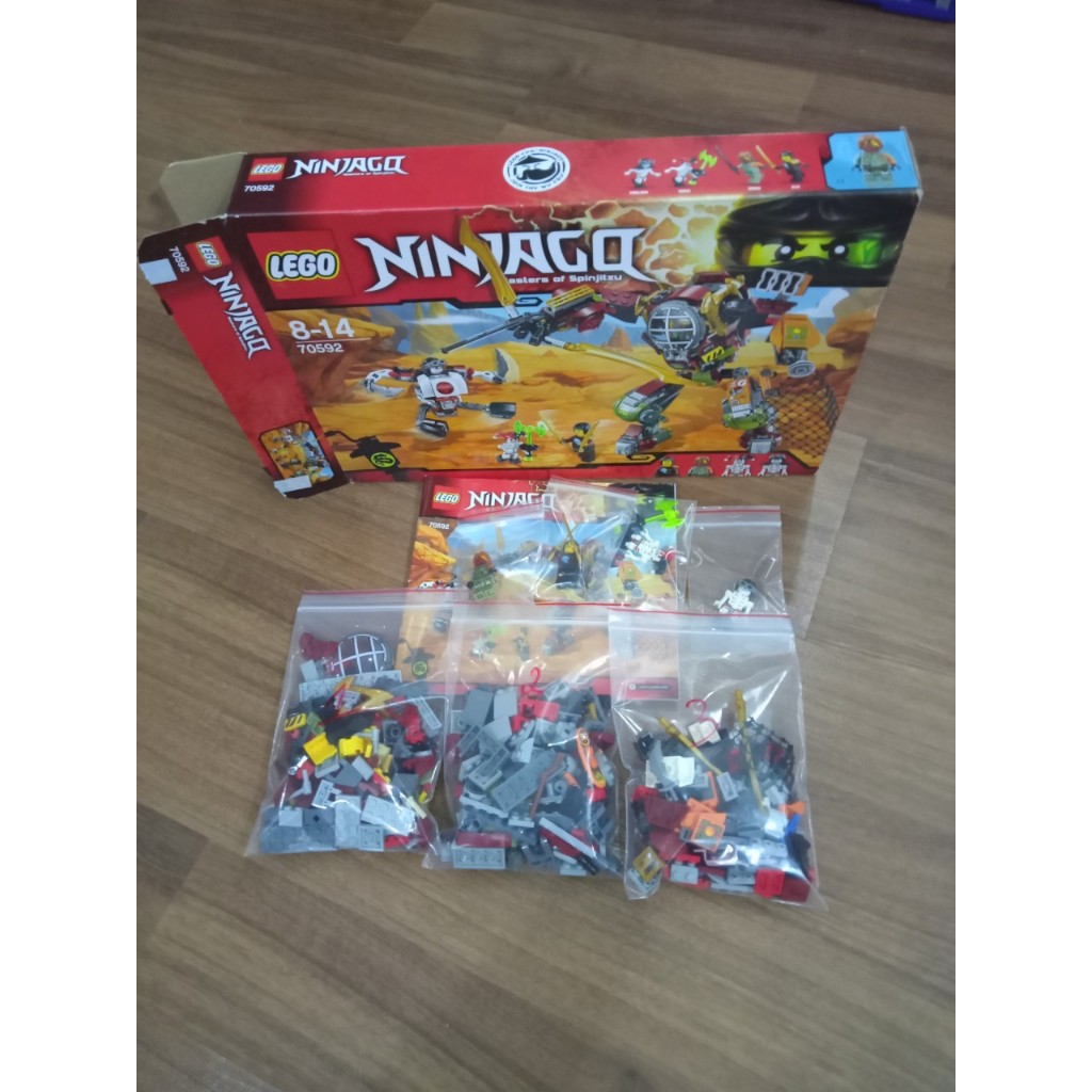 [CÓ SẴN - LIKE NEW] Đồ chơi lắp ráp Ninja 70592: Salvage M.E.C. - ĐỦ ...