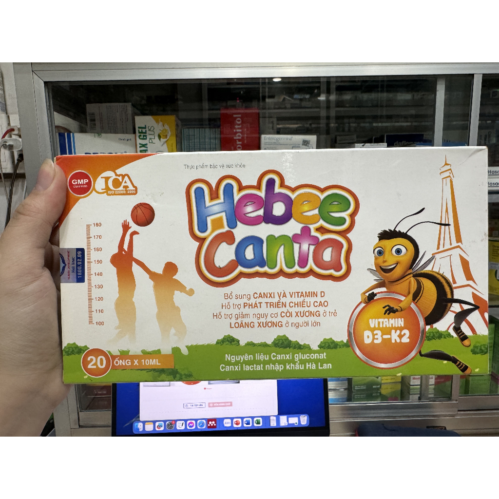 [DATE CẬN 10/2024] Hebee Canta bổ sung canxi d3 | Shopee Việt Nam