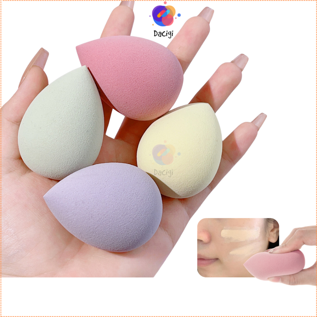 Bông mút tán nền, mút tán kem nền, mút xốp trang điểm mềm mại, mút tán ...