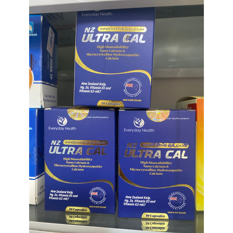 Viên bổ sung canxi hữu cơ Everyday Health NANO NZ-ULTRA CAL cho bà bầu và người cần bổ sung ...