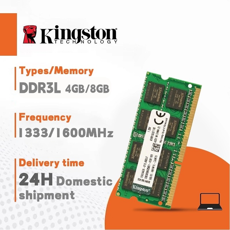 【Ship hàng tận nơi 24H】Kingston 4GB/8GB DDR3/DDR3L Notebook Memory RAM SODIMM 1600MHz 204Pin 1 ...