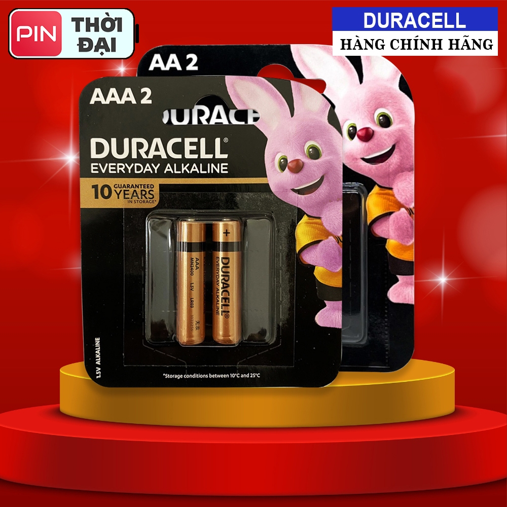 Pin AA, Pin AAA Duracell Alkaline 1.5V chính hãng, siêu bền, không chẩy ...