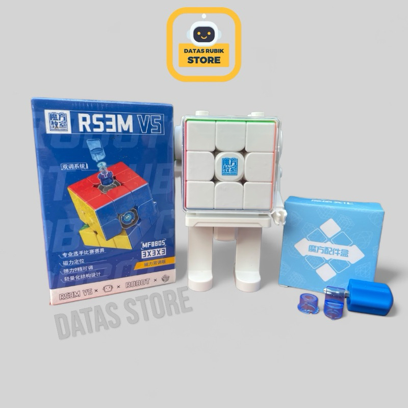 Rubik 3x3 MoYu RS3M V5 RS3 M 3x3 Magnetic Ball Core UV Rubic 3 Tầng Cao ...