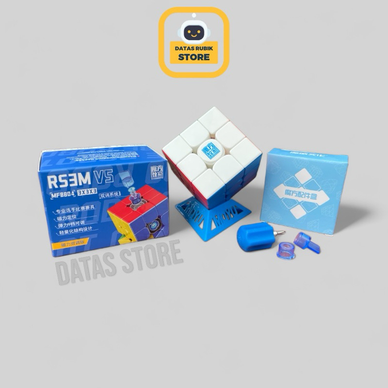Rubik 3x3 MoYu RS3M V5 RS3 M 3x3 Magnetic Ball Core UV Rubic 3 Tầng Cao ...