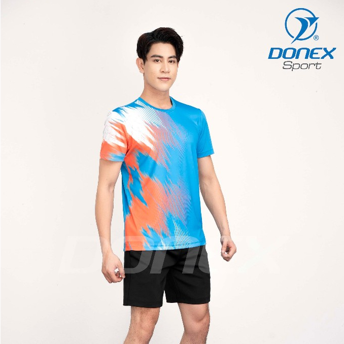 Áo Thể Thao Nam Donex Sport Cổ Tròn, Vải Co Giãn Thoáng Khí, Không Bám ...