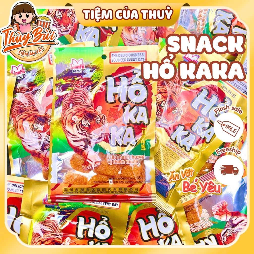 Snack Thịt Hổ Kaka Chua Cay Tuổi Thơ, Thịt Hổ Ka Ka ,Ăn Vặt Nội Địa ...