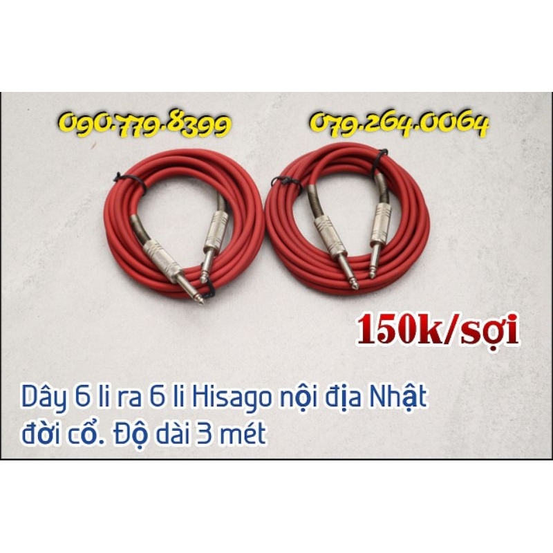 Dây 6 li ra 6 li Hisago nội địa Nhật đời cổ | Shopee Việt Nam