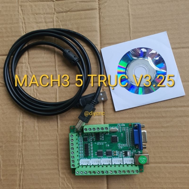 Mạch Mach3 USB 5 Trục V3.25 Chế Máy CNC | Shopee Việt Nam