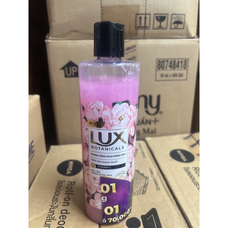Sữa tắm Lux botanical hương nước hoa chai 350g | Shopee Việt Nam