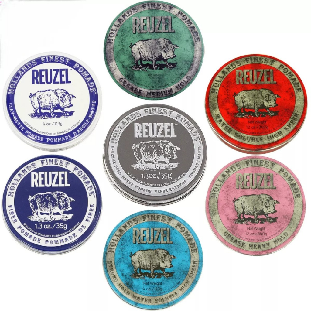 [ Trọn bộ ] Sáp Reuzel tạo kiểu tóc [Blue - Pink - Red - Extreme Hold ...