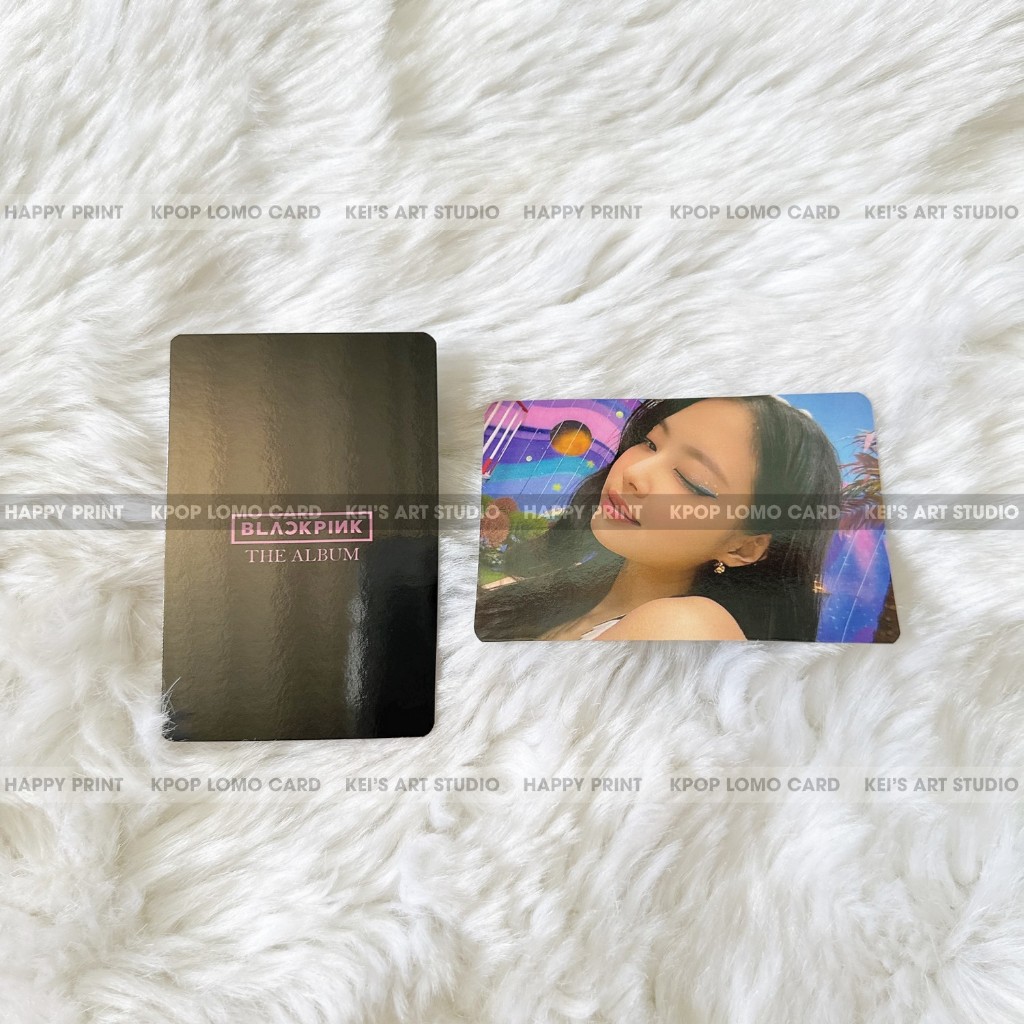 [CARD LOMO] JENNIE Blackpink: Jen gấu, Jen nháy, Jen say hi, Jen lệ ...