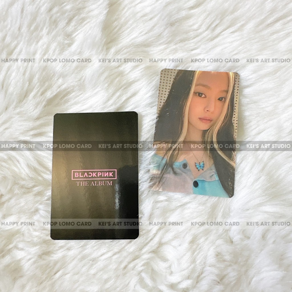 [CARD LOMO] JENNIE Blackpink: Jen gấu, Jen nháy, Jen say hi, Jen lệ ...