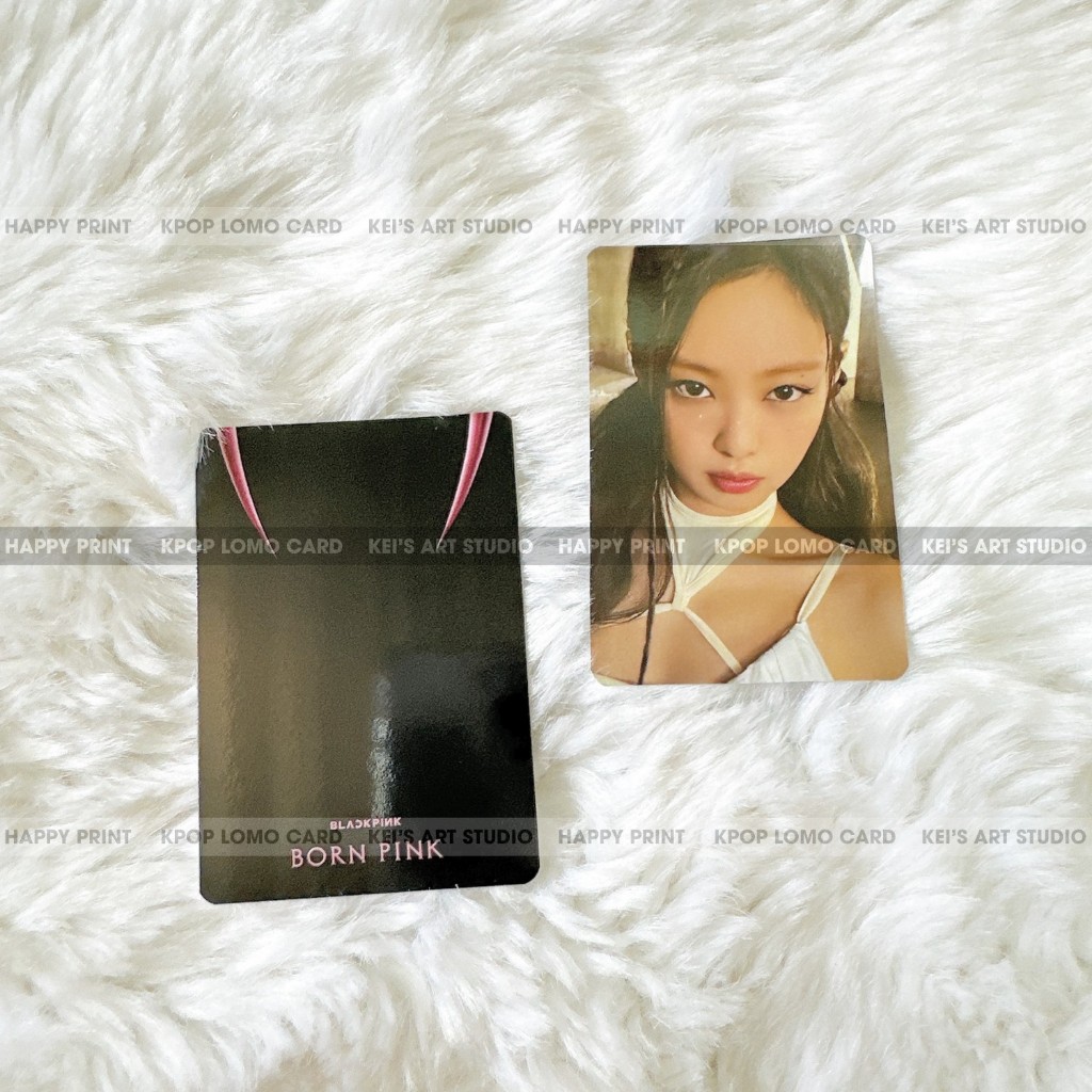 [CARD LOMO] JENNIE Blackpink: Jen gấu, Jen nháy, Jen say hi, Jen lệ ...