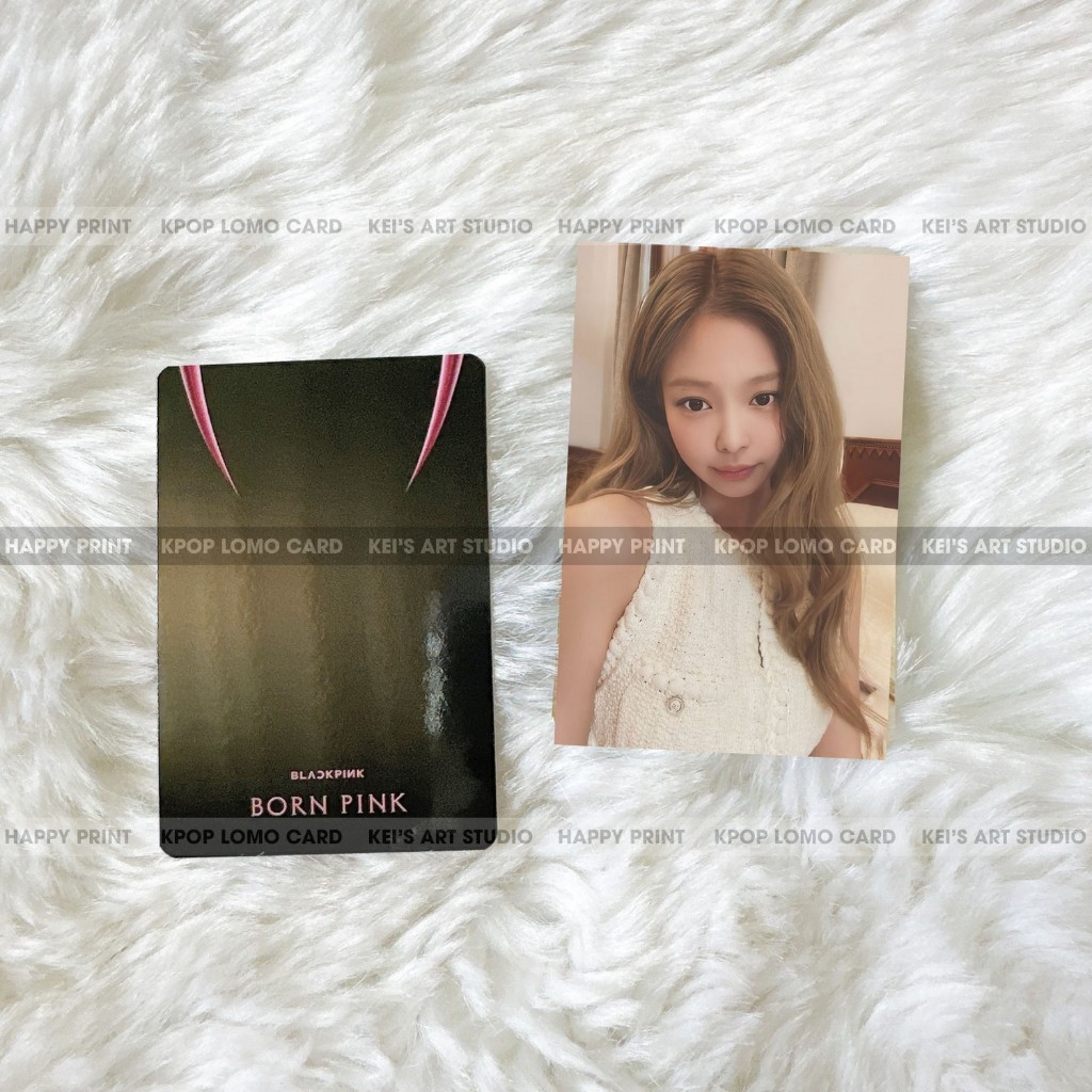 [CARD LOMO] JENNIE Blackpink: Jen gấu, Jen nháy, Jen say hi, Jen lệ ...