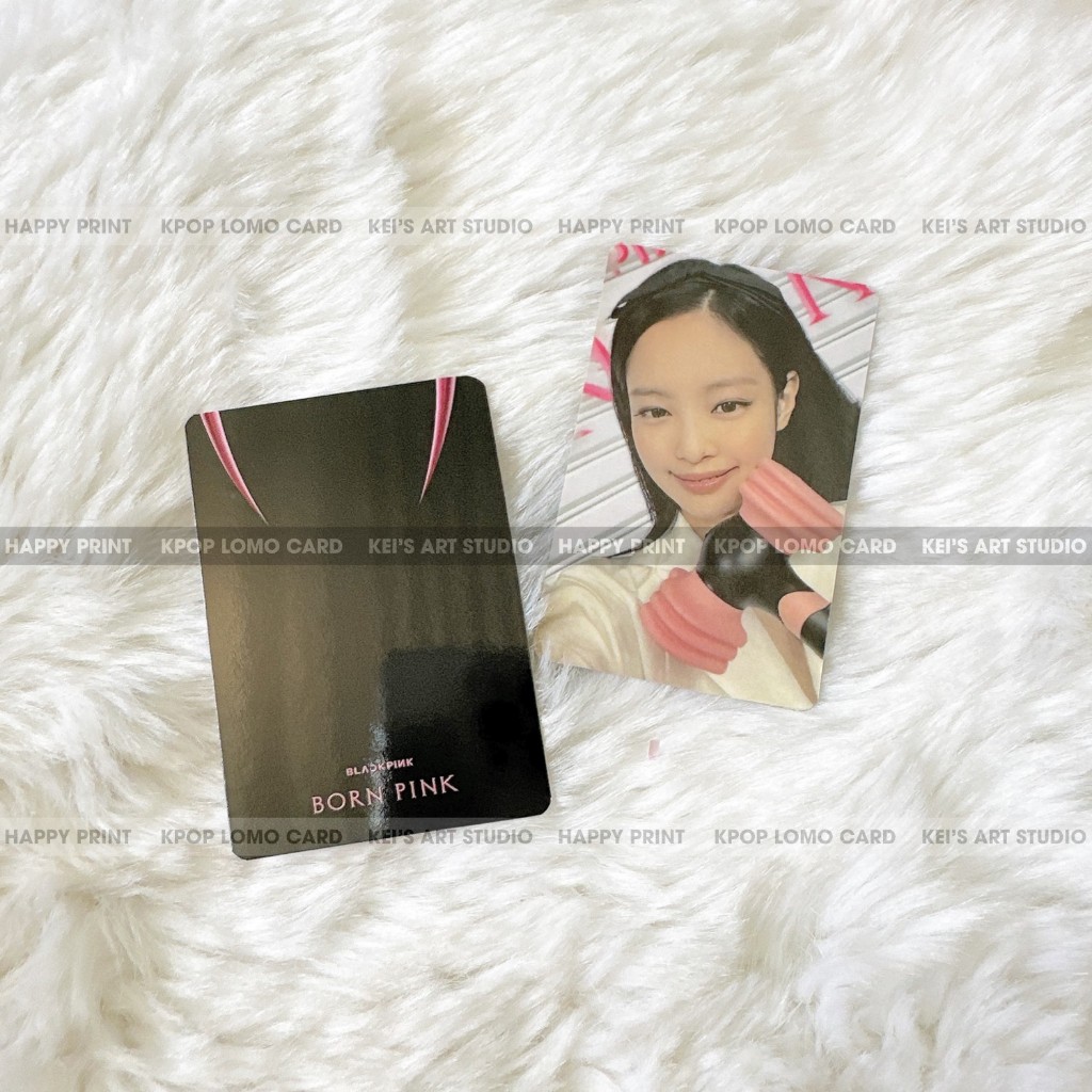 [CARD LOMO] JENNIE Blackpink: Jen gấu, Jen nháy, Jen say hi, Jen lệ ...