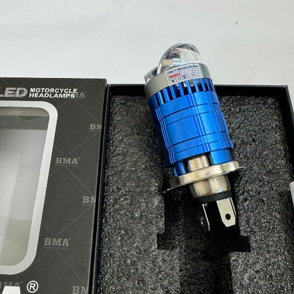 Đèn LED Pha Bi Cầu W2F BMA , 50W Chân H4 Lắp Các Dòng Xe Máy, Ô Tô , Có ...