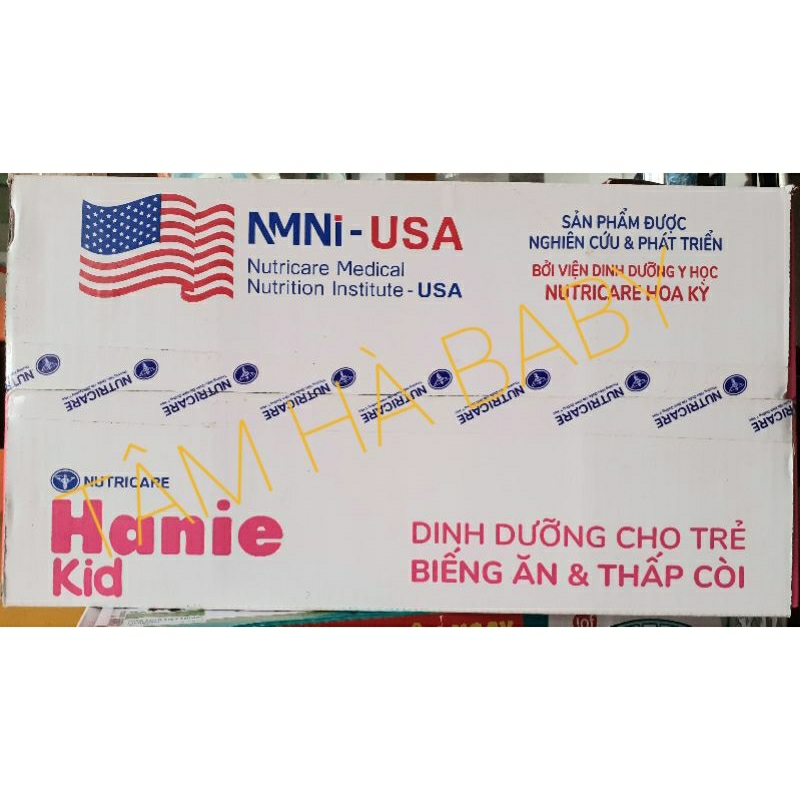 Thùng sữa bột pha sẵn Hanie Kid Nutricare ( 48 hộp x 110ml ) ( bách hóa ...