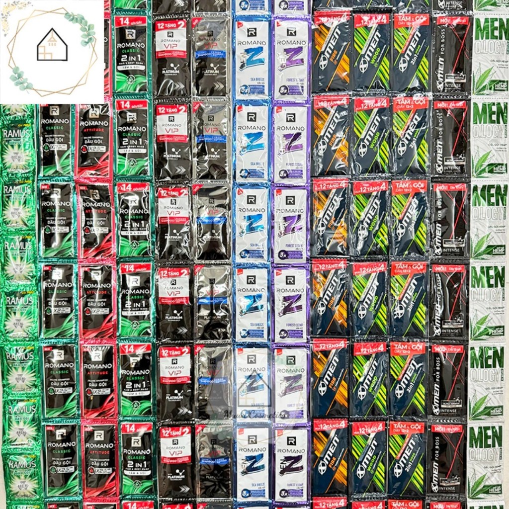 Dây Dầu Gội Xmen, Romano, Gen Z, Ramus, Men............. | Shopee Việt Nam