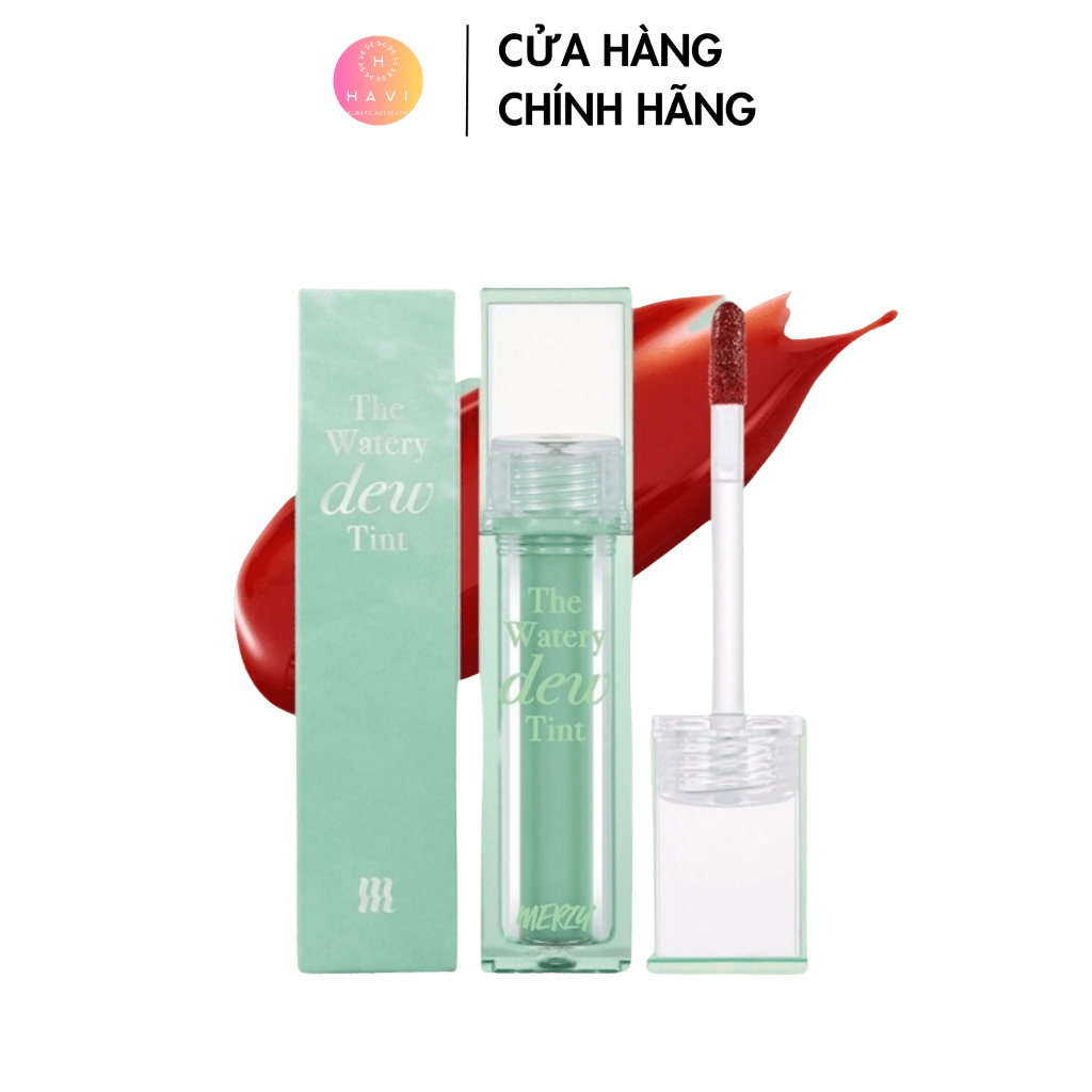 Son Tint Bóng Merzy Màu WD14 With Zest Màu đỏ lạnh ánh cam | Shopee ...