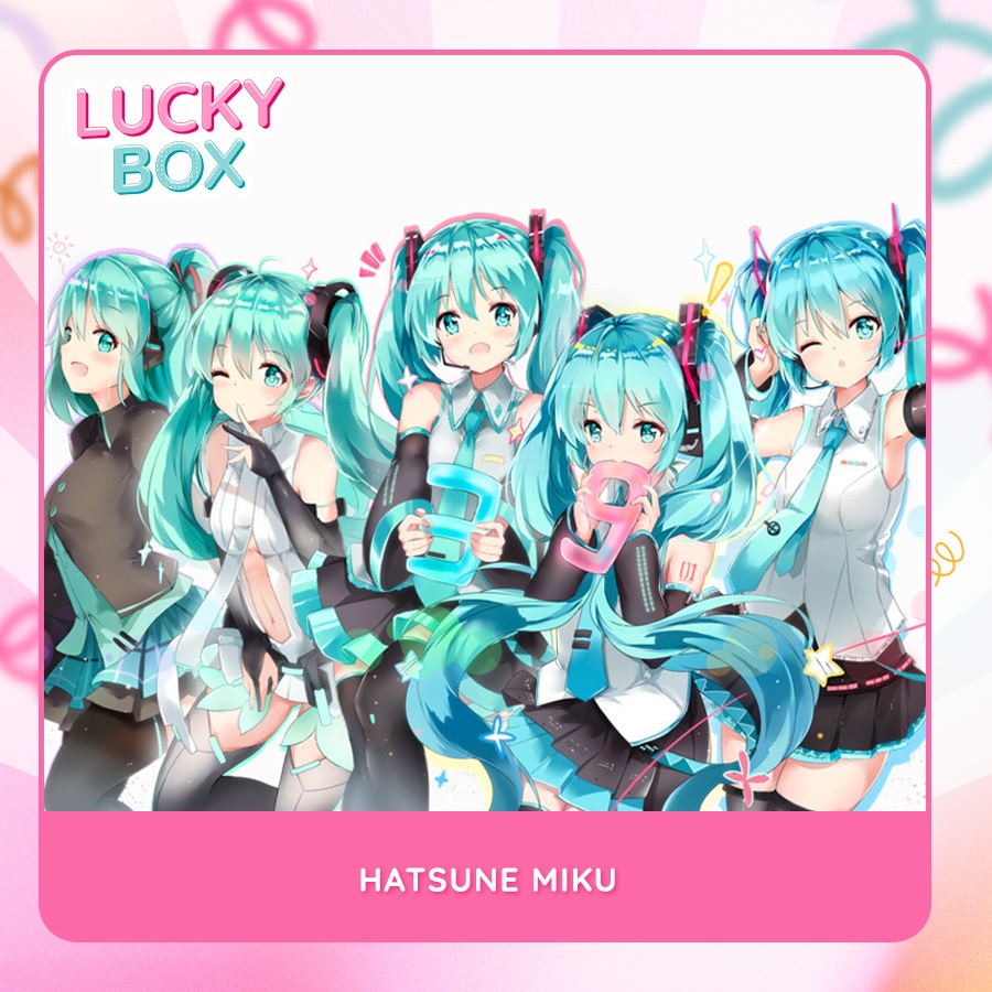 LUCKY BOX Gacha Mô Hình Anime Figure Hatsune Miku, Gotoubun, Kimetsu ...