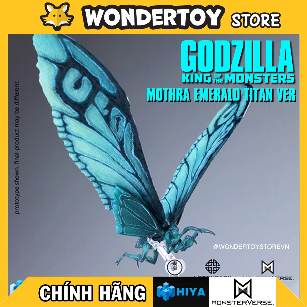 Mô hình Chính Hãng Hiya Toys Mothra Emerald Titan Ver from Godzilla ...