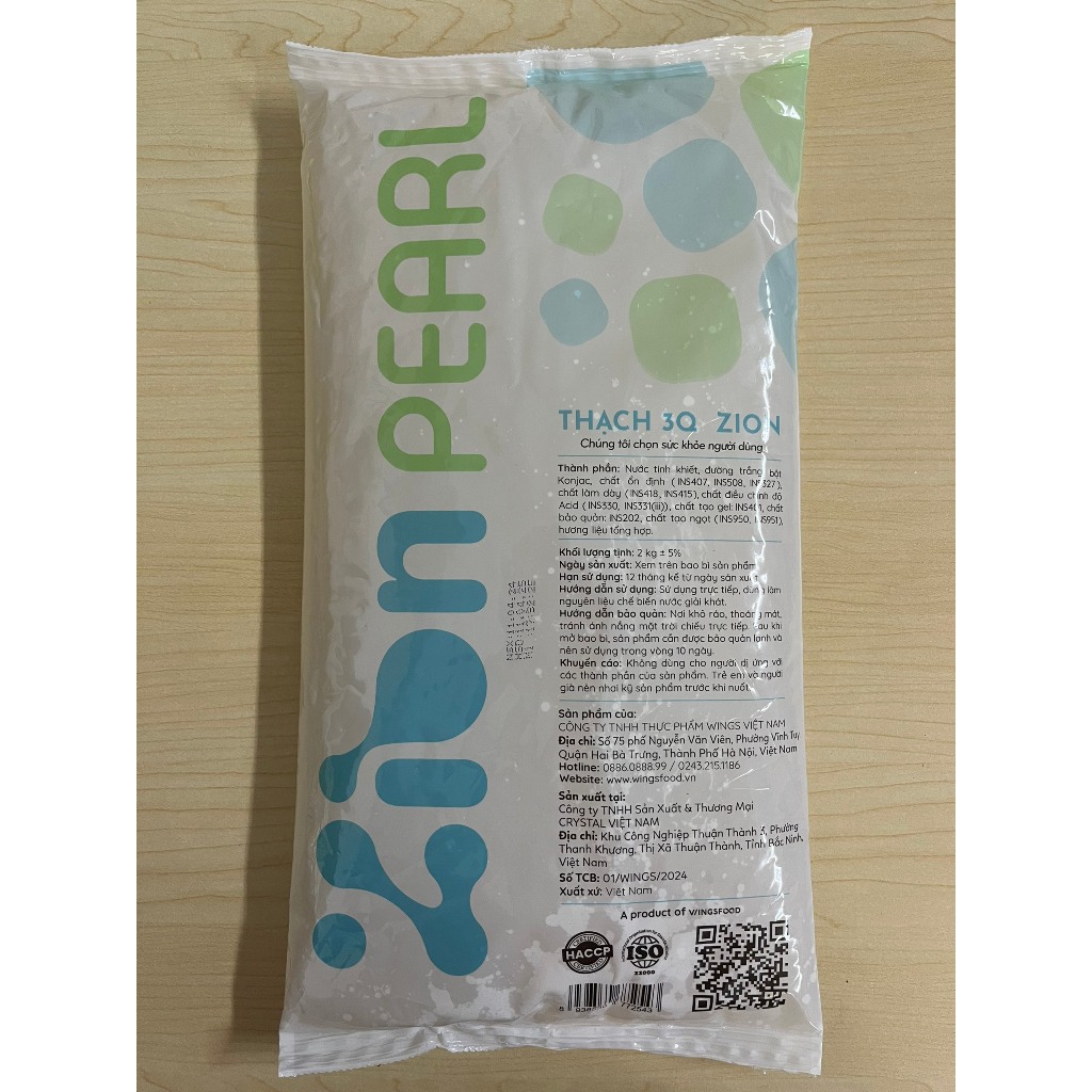 Trân châu 3Q Zion bịch 2kg | Shopee Việt Nam