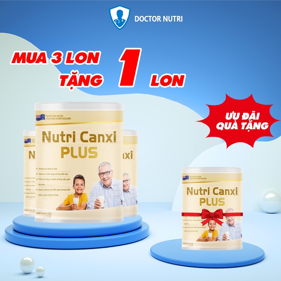 Sữa Canxi Cho Người Già Trẻ Em NUTRI CANXI PLUS Sữa Canxi Xương Khớp Nguyên Liệu Nhập Khẩu New ...