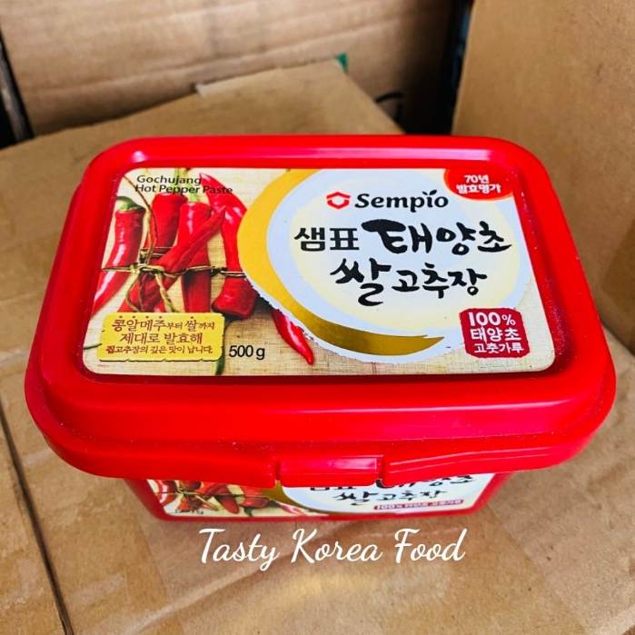 (Chính hãng) Tương ớt Hàn Quốc gochujang Sempio - 500g | Shopee Việt Nam