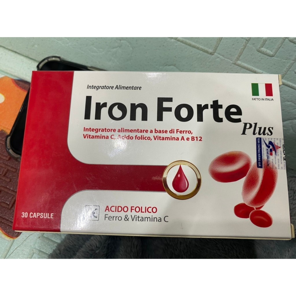 Viên Uống Iron Forte Plus Fobe Bổ Sung Sắt Cho Phụ Nữ Sau Sinh, Người ...
