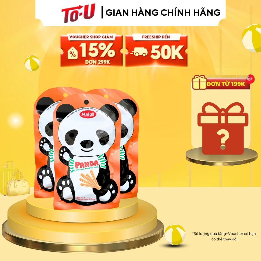 5 Gói Snack Que Panda, Snack Bánh Que Tuổi Thơ Ăn Vặt Cổng Trường,Ăn ...