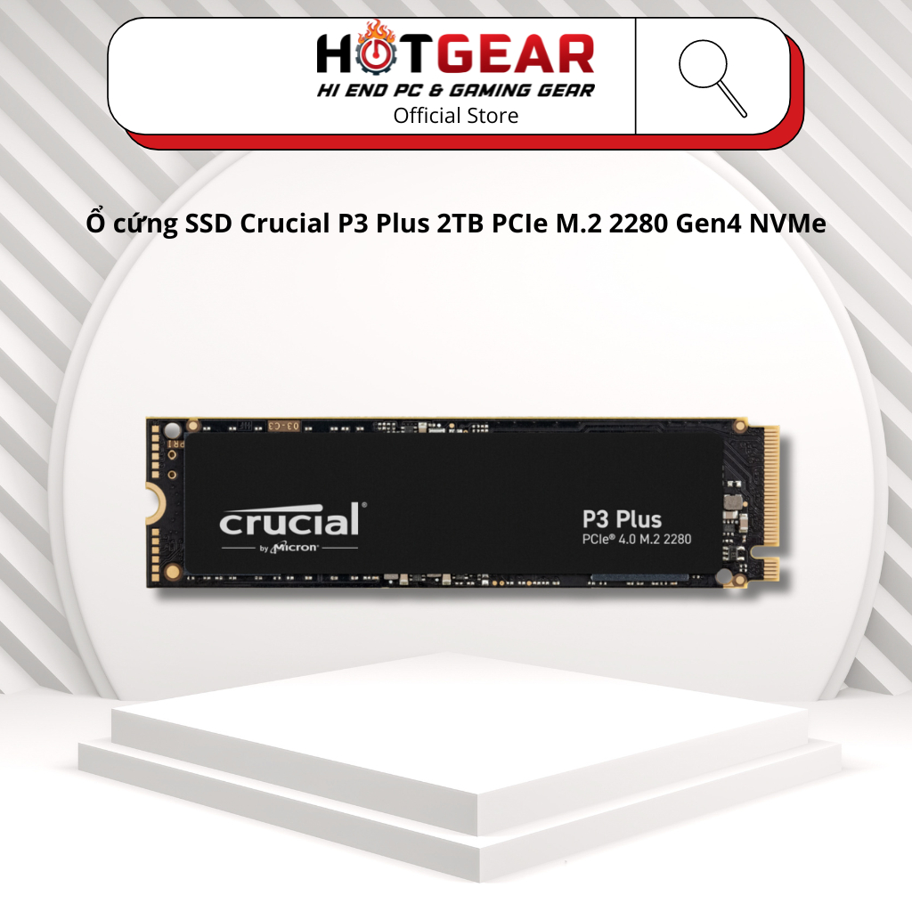 Ổ cứng SSD Crucial P3 Plus 2TB PCIe M.2 2280 Gen4 NVMe | Shopee Việt Nam