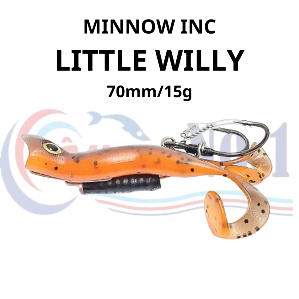 MỒI MỀM MINNOW INC LITTLE WILLY 70MM/15G | Shopee Việt Nam