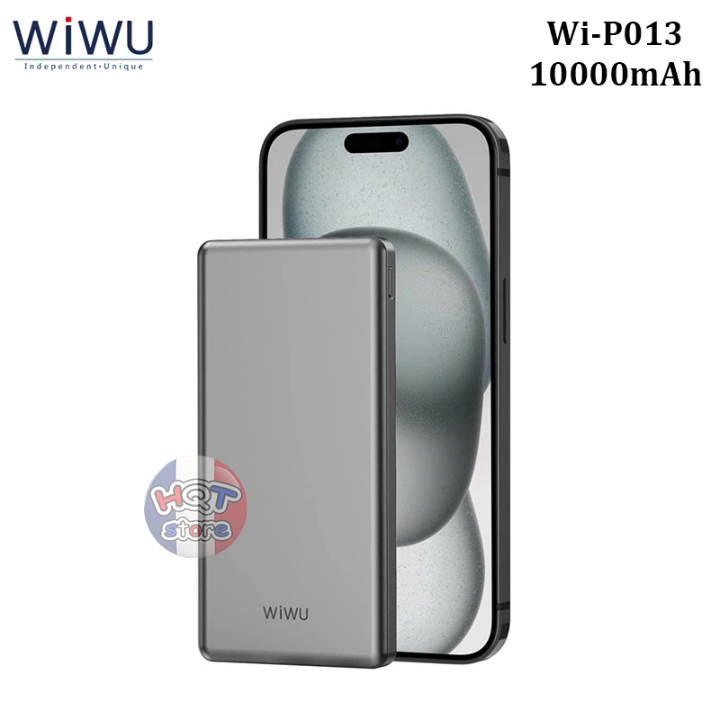 Pin sạc dự phòng WiWU Ultra Slim Wi-P013 22.5W 10000 mah siêu mỏng ...