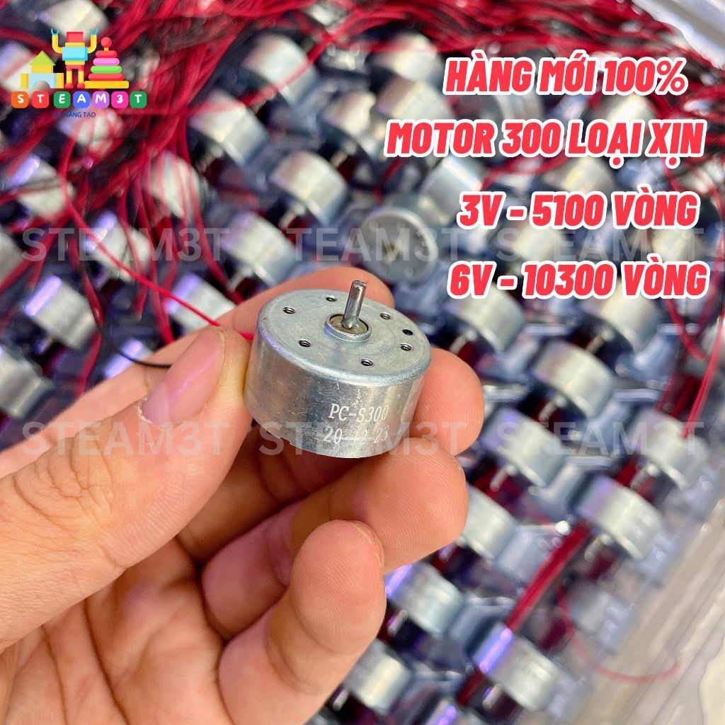 Motor mini DC 3V 6V 12V đủ loại 130/280/365/385/775 xe ô tô, tàu, đồ ...