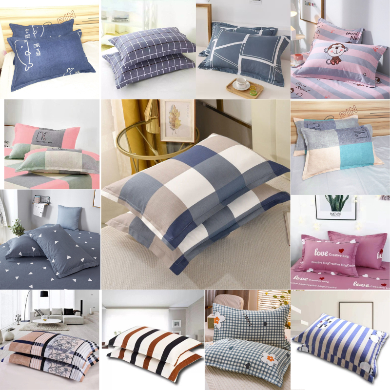 Vỏ gối nằm 48x74 cotton cao cấp, bao gối, áo gối nằm mềm mại thoải mái ...
