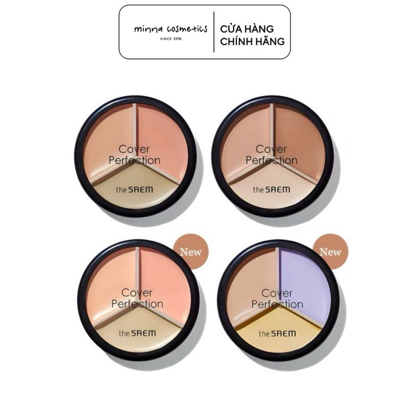 [Thesaem] CHE KHUYẾT ĐIỂM / TRIỆT SẮC THE SAEM COVER PERFECTION | Shopee Việt Nam