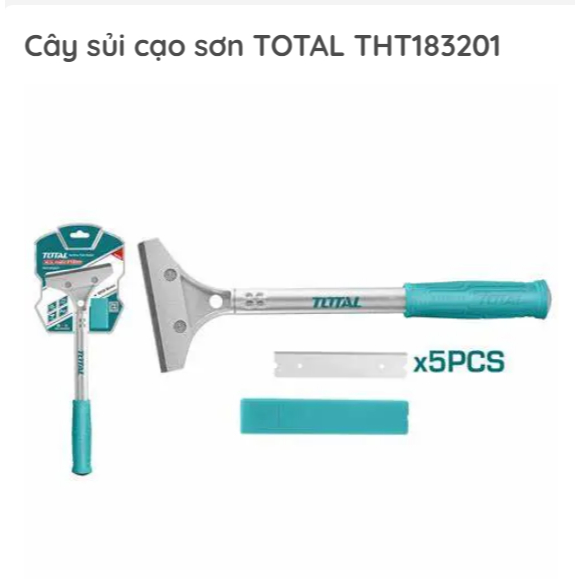 TOTAL -THT183201 Cây sủi dùng cạo sơn, vệ sinh bề mặt | Shopee Việt Nam