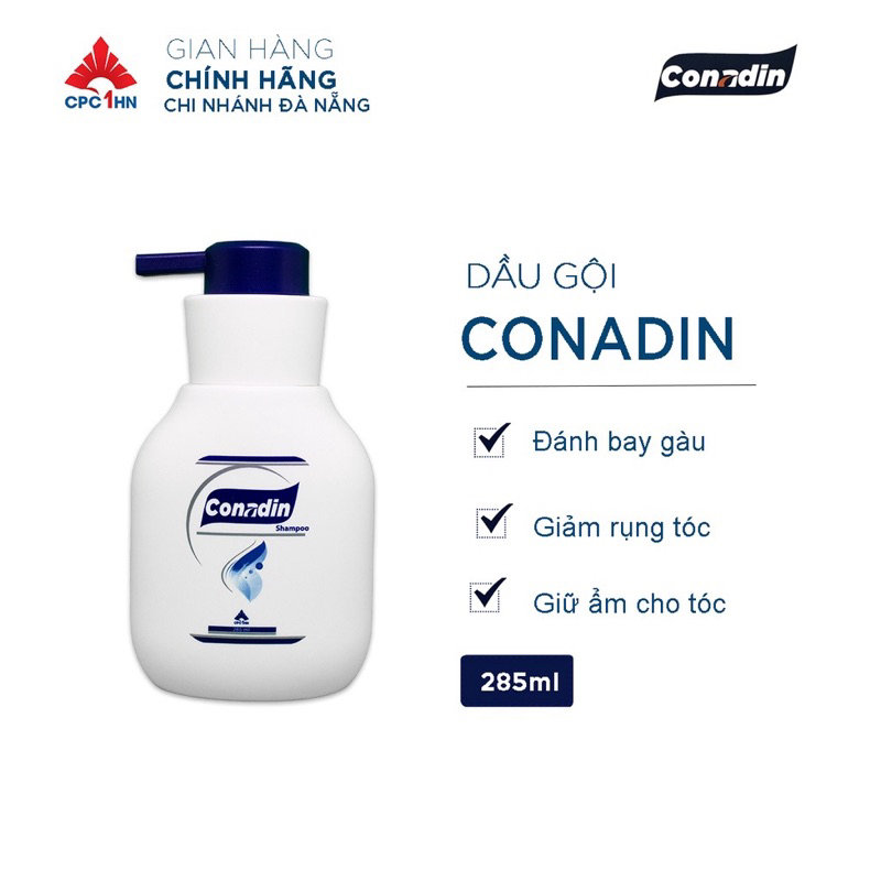 [CHÍNH HÃNG] Conadin- đánh bay gàu, nấm da đầu | Shopee Việt Nam