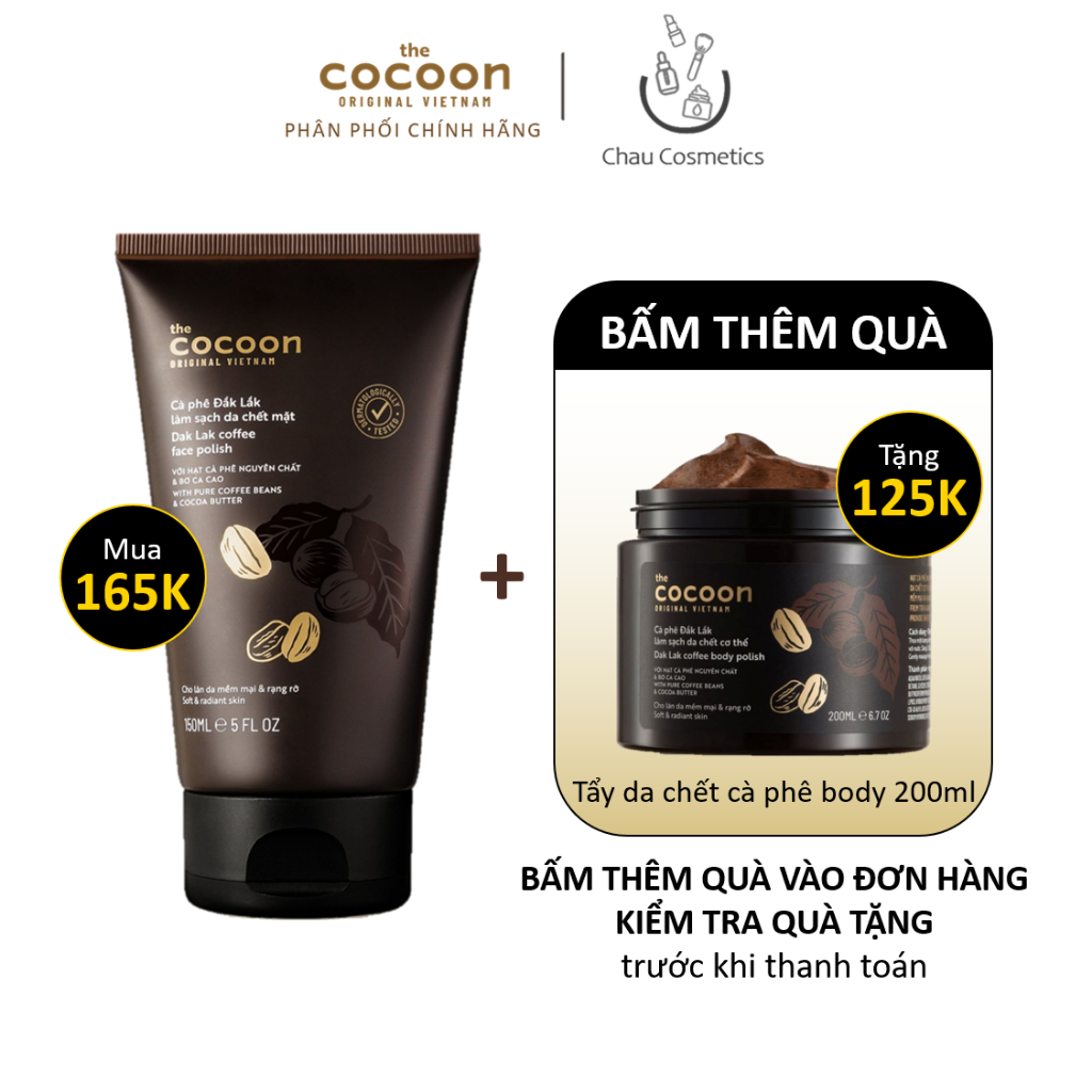 [MUA 1 TẶNG 1 - BẤM THÊM QUÀ MỚI CÓ QUÀ] Tẩy da chết cà phê da mặt ...
