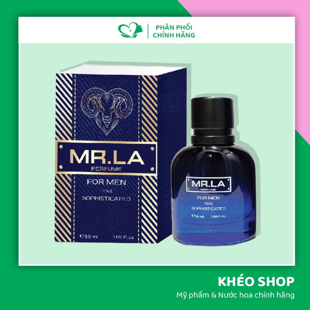 Nước Hoa Nam Mr La Perfume For Men Tone Sophisticated - 55ml | Shopee ...